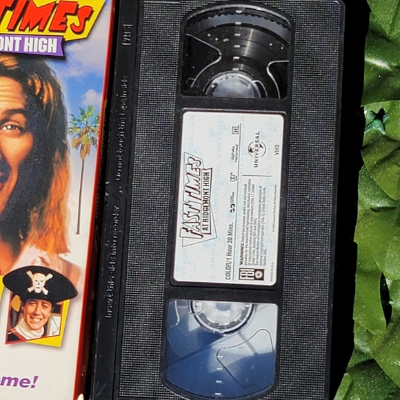 Media | Fast Times At Ridgemont High Vhs 1982 | Poshmark